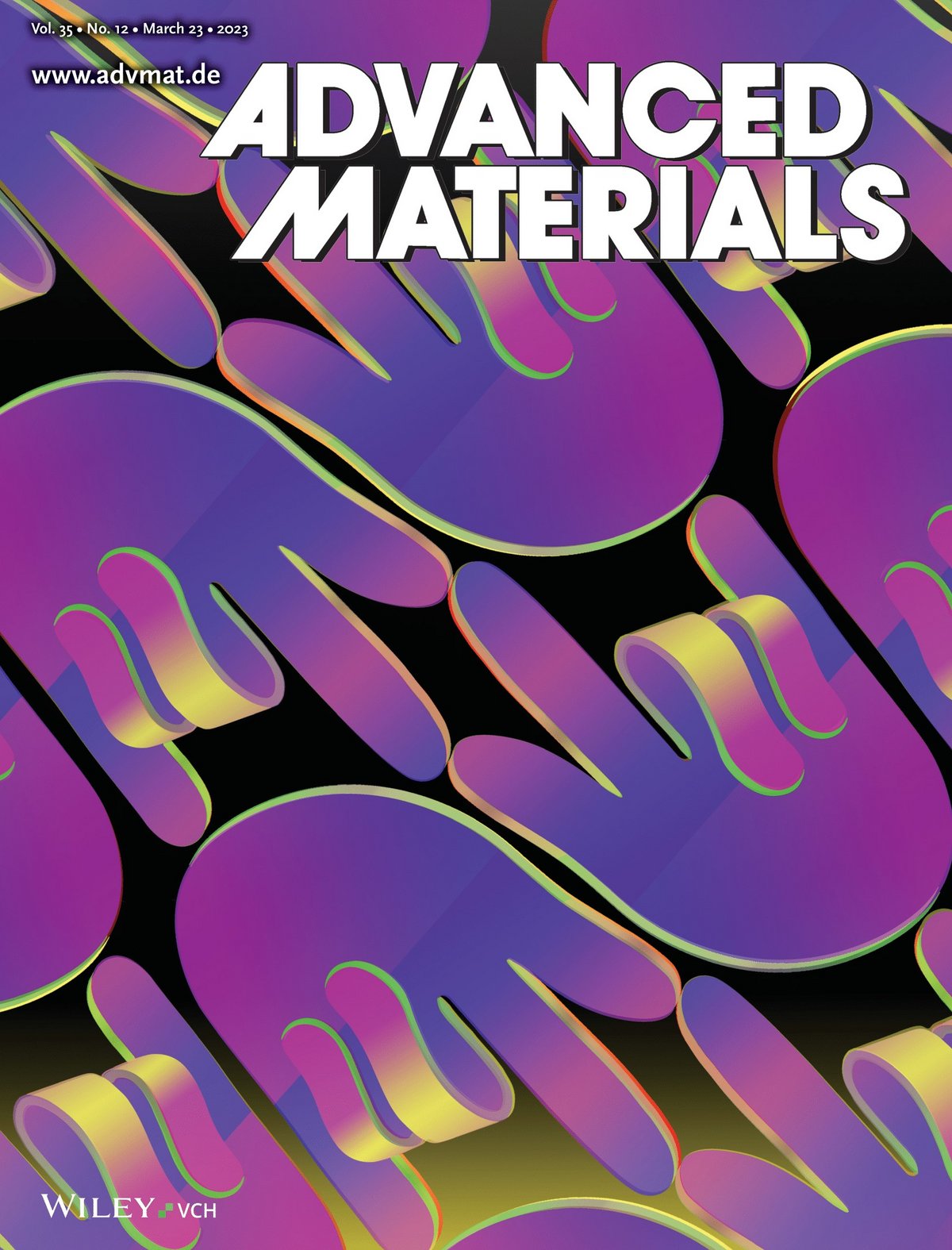 Our artwork as cover in Wiley Advanced Materials - Professur für ...